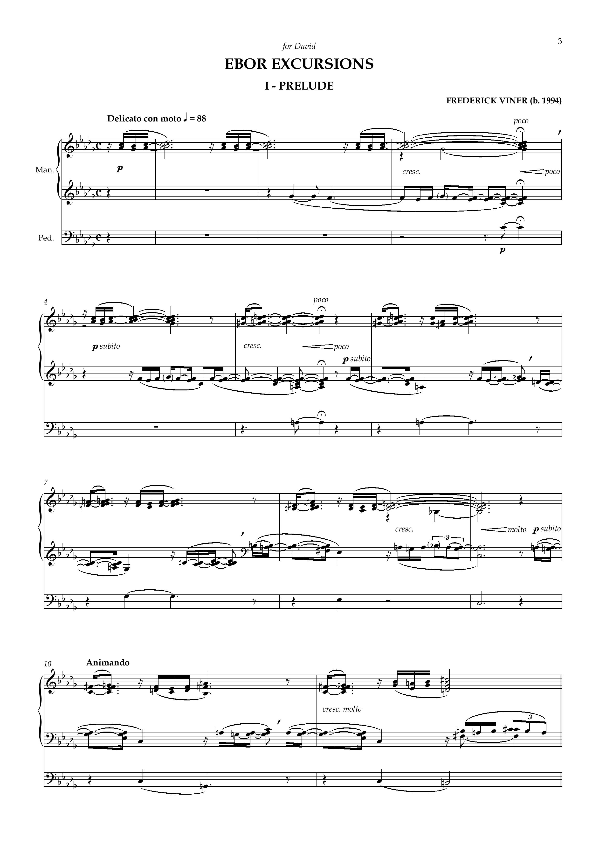 Sheet Music – Frederick Viner | Composer